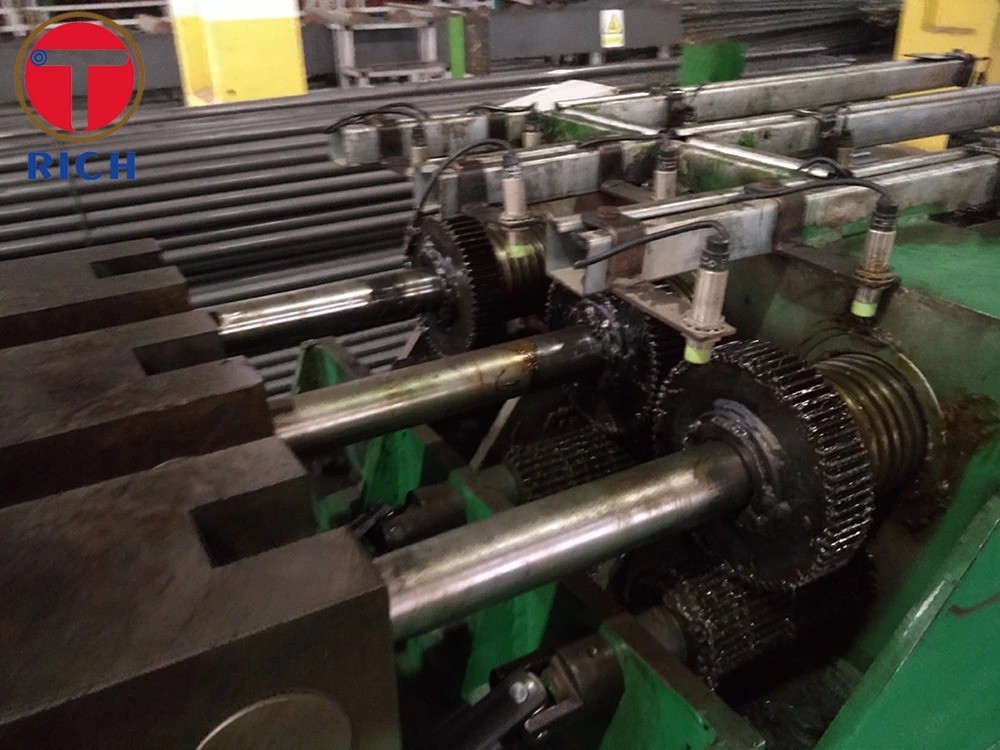 What is the process of cold drawing pipes?