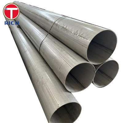 EN 10296-2 X2CrNi12 Welded Round Tube Welded Circular Steel Tubes For ...