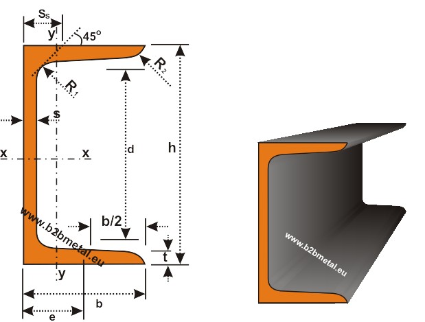 S275 Structural Steel Tubes For Construction Project , U Channel Structural Steel Beams Q235B