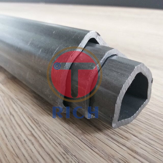 Carbon Seamless Special Steel Pipe 16Mn Triangle Shape For Agriculture