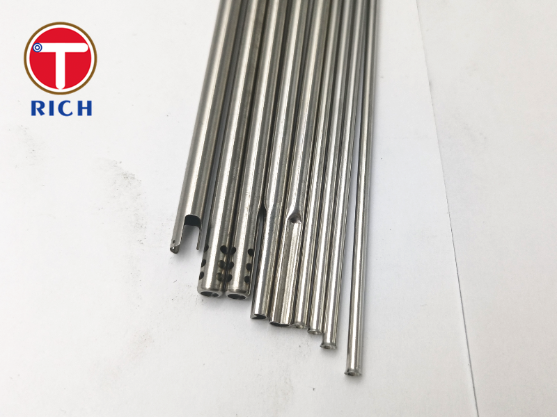 304 316 Stainless Steel TubeTapered Swage Flaring Bending For Chemical