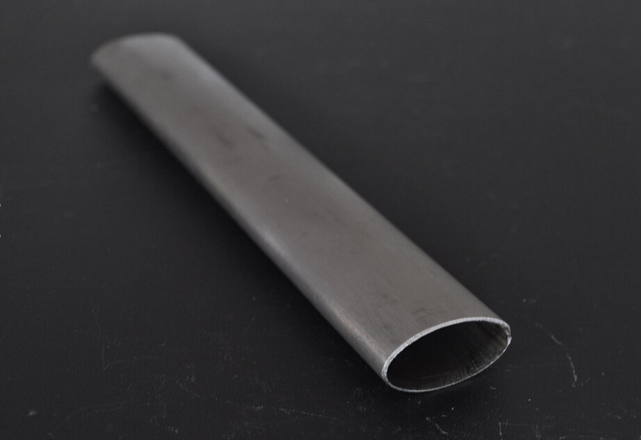 Cold Draw / Cold Rolled Flat Sided Oval Tube Oval Steel Tube seamless ...