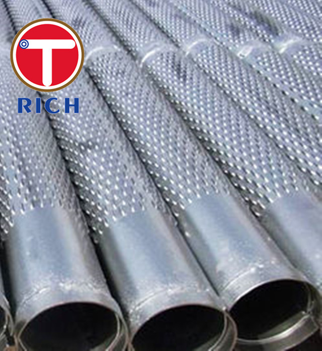 15m Max Length Well Screen Pipe , Seamless Mechanical Tubing For Sand ...