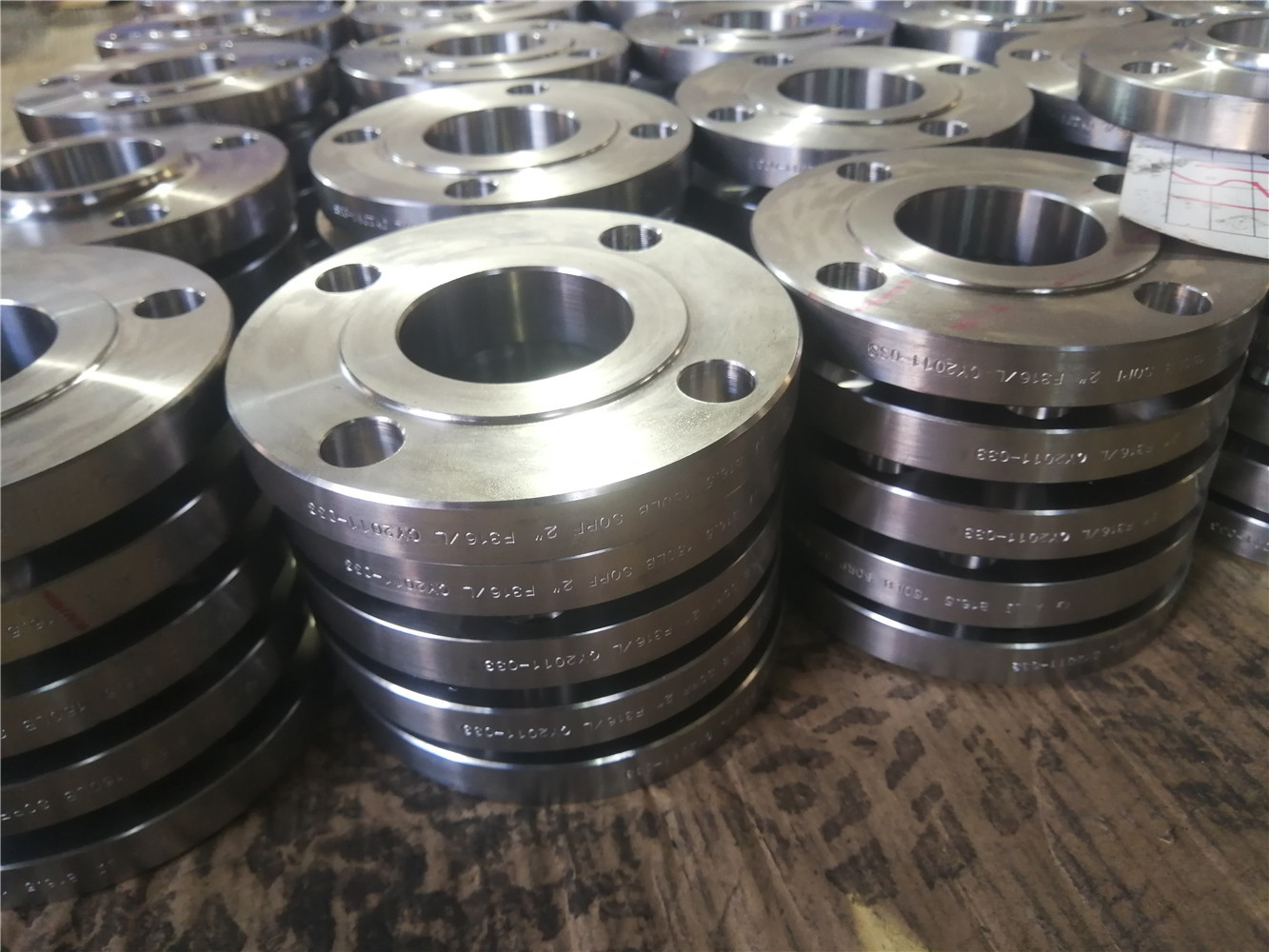 ASTM A182 Forging DN15 Ss Slip On Flange Pipe Fittings