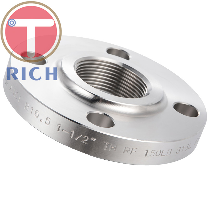 TORICH ASME B16.5 304 316 Nuclear Power Plant Threaded Flange Clamp ...