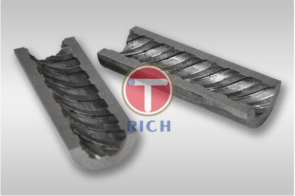 Internally Ribbed Multi Rifled Seamless Boiler Tubes Cold Drawn