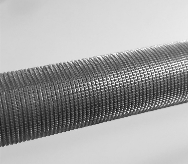 Heat Exchanger TA2 Titanium Fin Tube With Pockmarked Surface