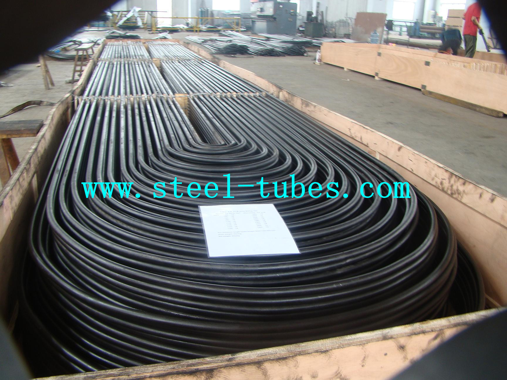 Feedwater Heater U Bend Pipe Astm A556 Gra2 B2 C2 Cold Drawn Carbon Steel