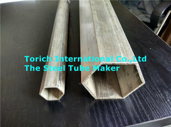Hexagonal Special Steel Pipe , 50mm Seamless Stainless Steel Precision ...